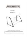 MotoMaster Wall Mount Tire Rack, 375-lb Canadian Tire