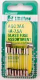 Littelfuse AGC 3AG 4A-7.5A Glass Fuse Assortment, 5-pk Canadian Tire