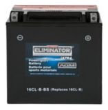 MotoMaster Eliminator Ultra AGM Powersports Battery, 16CL-B-BS ...