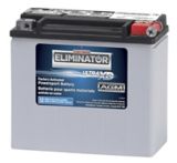 MOTOMASTER ELIMINATOR AGM Factory-Activated Powersports Battery, ETX20L ...