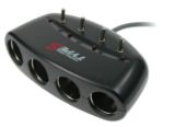 Type S 12V Power Adapter, Four Outlet (Quad Socket) Canadian Tire