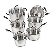 MASTER Chef Stainless Steel Cookware Set,10-pc Canadian Tire