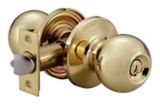 Serrure EZ Set type boule, laiton poli Canadian Tire