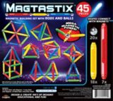 Ensemble de construction magnétique Cra-Z-Art Magtastix avec barres et ...