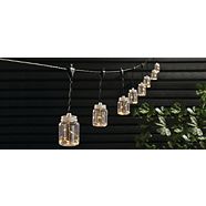 Solar LED String Globe String Lights, 9 piece pack Canadian Tire