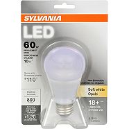 Sylvania A19 60W Equivalent Dimmable LED Bulb Canadian Tire