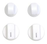 Broan Nutone Range Hood Knobs, White, 2-pk Canadian Tire