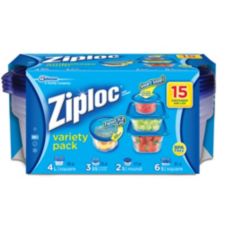 Ziploc Mixed Storage Containers, 15-pc | Canadian Tire