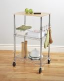 For Living Chrome Kitchen Cart Canadian Tire