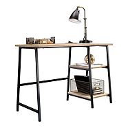 For Living Student/Small Space Office Computer Desk With Metal Frame ...