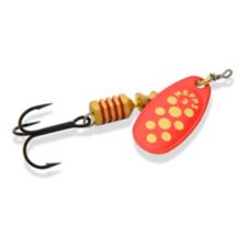 Mepps Comet Spinner Lure, Red/Chartreuse Dot, 1/4-oz Canadian Tire