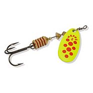 Mepps Comet Spinner Lure, Red/Chartreuse Dot, 1/4-oz Canadian Tire