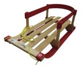 Alpine Slasher Wooden Baby Sleigh Canadian Tire