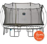 Springfree Square Smart Trampoline™ with Safety Enclosure, 13 x 13-ft ...