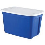 Stackable 72L Clear Tote Container Canadian Tire