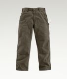 Carhartt Double Front Canvas Work Dungaree | Camido