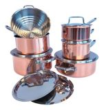 PADERNO Canadian Copper Cookware Set, 12-pc Canadian Tire