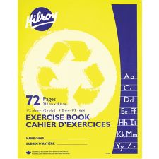 Hilroy Half-Ruled Exercise Book, Yellow Canadian Tire