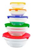 MASTER Chef Glass Bowl Set with Lids, 10-pc Canadian Tire