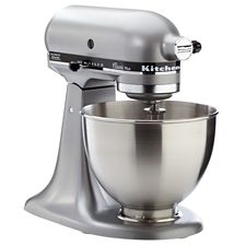 KitchenAid Classic Plus® Tilt-Head Stand Mixer, Silver Metallic ...