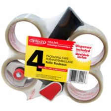 Tape Gun and 4 Packing Tapes Canadian Tire