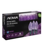 NOMA Indoor/Outdoor 25 C9 LED String Lights, Purple Canadian Tire