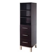Sauder Brushed Nickel Linen Tower | Canadian Tire