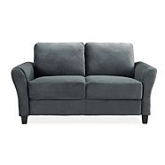 Westin Rolled Arm Sofa, Dark Grey Canadian Tire