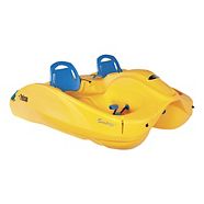 Sun Dolphin Water Wheeler ASL Electric Pedal Boat, 2-Person, 7.8-ft ...