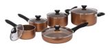 Lagostina Ticino Copper Non-Stick Cookset, 10-pc | Canadian Tire
