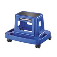 MotoMaster Chrome Garage Stool | Canadian Tire