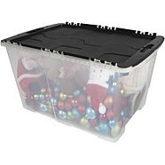 Gracious Living Clear Tote, 72-L Canadian Tire