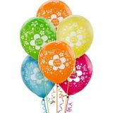 Bright Flower Birthday Balloons, 20-pk Party City