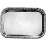 Chrome Rectangular Platter Party City