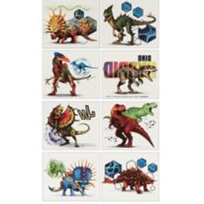 Jurassic World Birthday Party Temporary Tattoos, 8-pc Party City