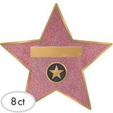 Hollywood Star Decals, 8-pk Party City
