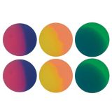 Icy 2-Tone Bounce Balls, 6-pk Party City