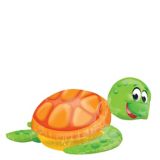Silly Sea Turtle Foil Balloon for Birthday/Ocean-themed Party, Helium ...