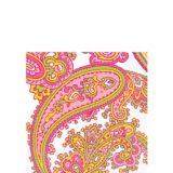 Pink Peppermint Paisley Napkins Party City
