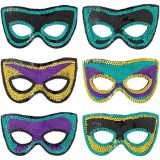 A Night in Disguise Masquerade Eye Masks, 6-pk Party City