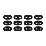 Black Domino Masks, 12-pk Party City