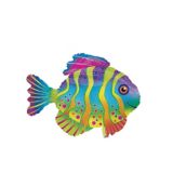 Giant Prismatic Colourful Fish Foil Balloon for Tropical/Summer ...