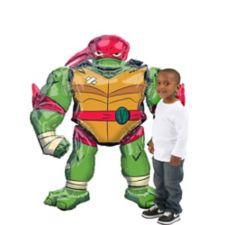 Teenage Mutant Ninja Turtles Raphael Gliding Foil Balloon for Birthday ...