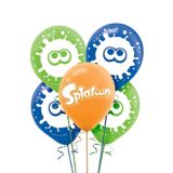 Splatoon Balloons, 5-pk Party City