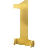 Giant Metallic Gold Number Sign Party City