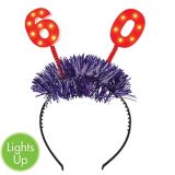 Light-Up 60th Birthday Head Bopper Party City
