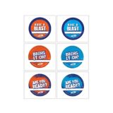 Nerf Stickers, 4-pk Party City