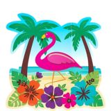 Tropical Beach Cutout Party City