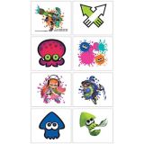 Splatoon Tattoos 1 Sheet Party City