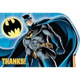 Batman Birthday Party Thank You Notes, 8-pk Party City